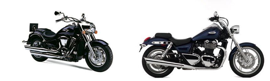 Kawasaki VN 2000 2005 vs Triumph Thunderbird 2009