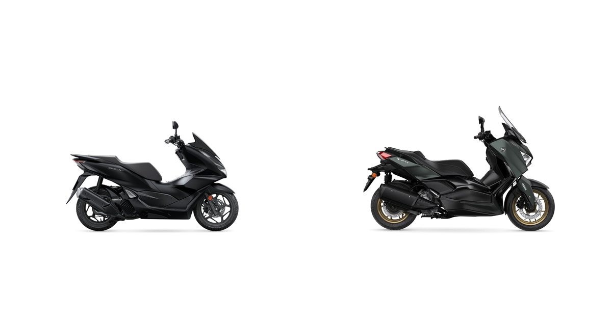 Honda PCX 125 2024 vs Yamaha XMAX 300 Tech MAX 2023