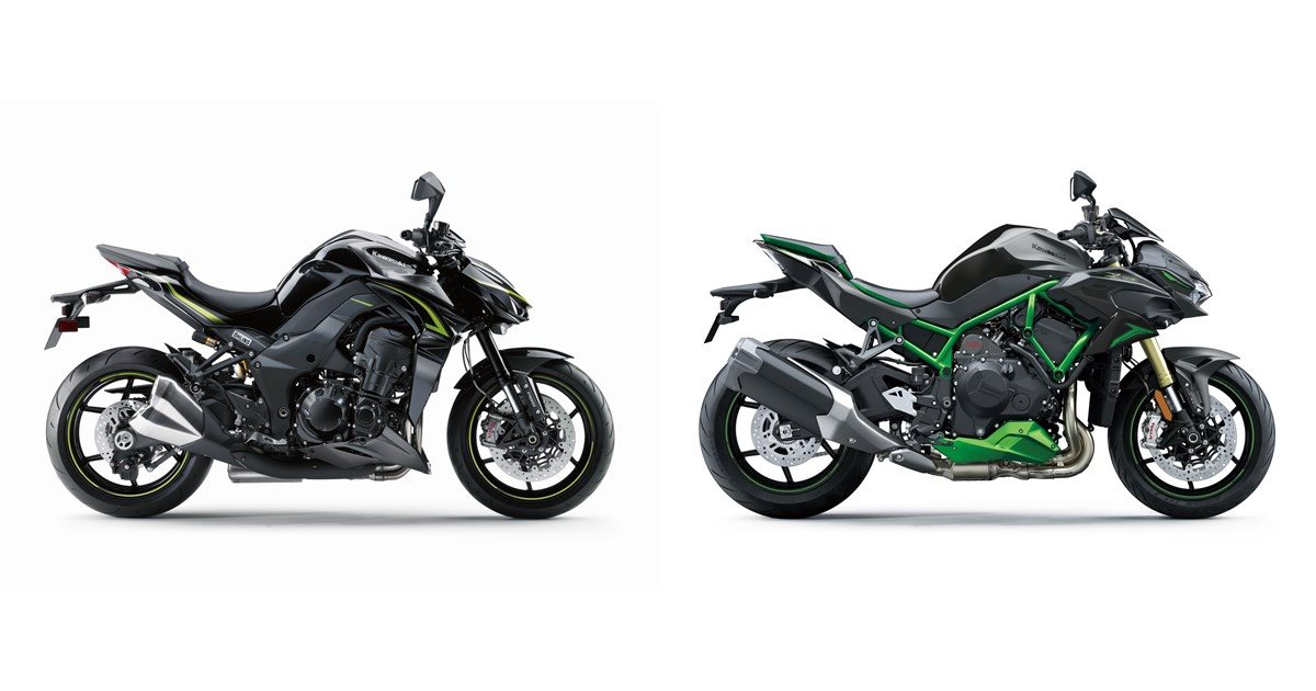 Kawasaki Z1000 R 2017 vs Kawasaki Z H2 SE 2023