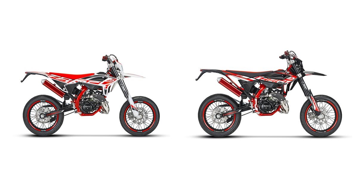 Motorrad Vergleich Beta RR 50 Motard Track 2022 vs. Beta RR 50 Motard ...