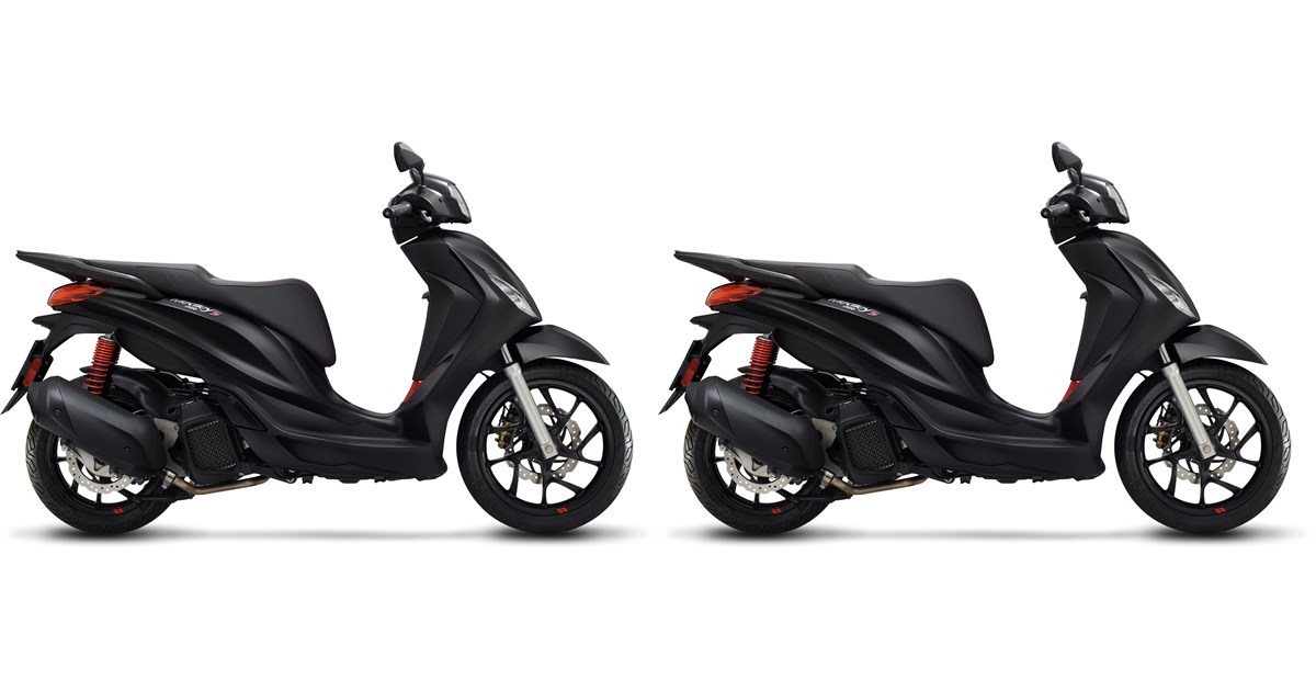 Motorrad Vergleich Piaggio Medley 125 S 2022 vs. Piaggio Medley 125 S 2024