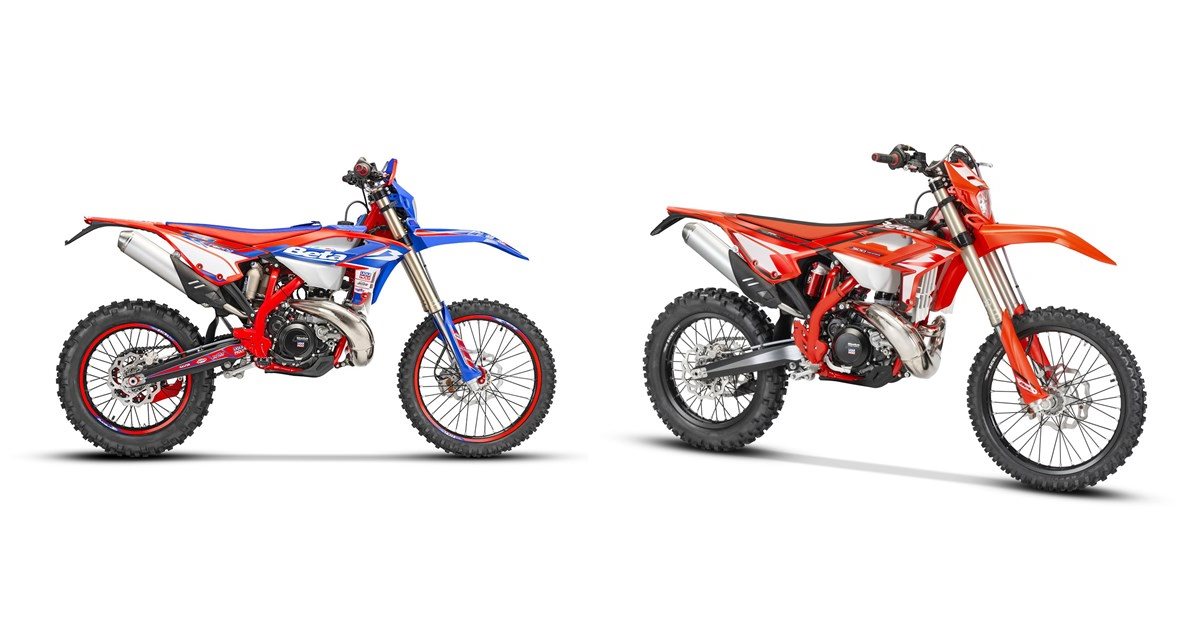 Motorrad Vergleich Beta RR Racing 2T 300 2024 vs. Beta RR 300 2T 2024