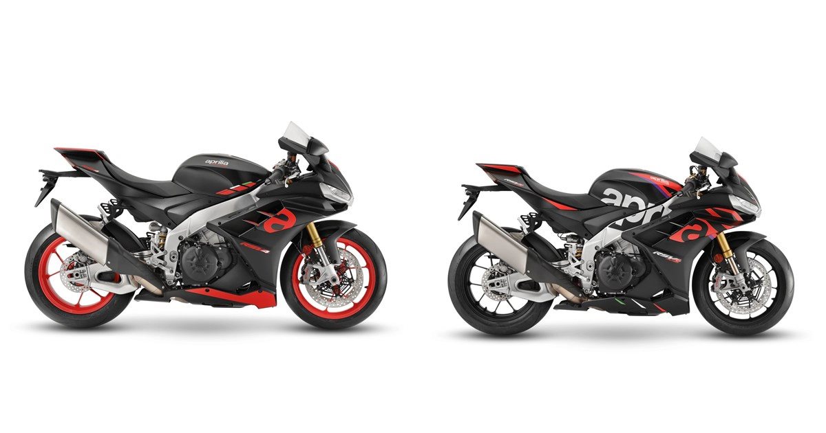 Motorrad Vergleich Aprilia RSV4 1100 2024 vs. Aprilia RSV4 1100 Factory ...