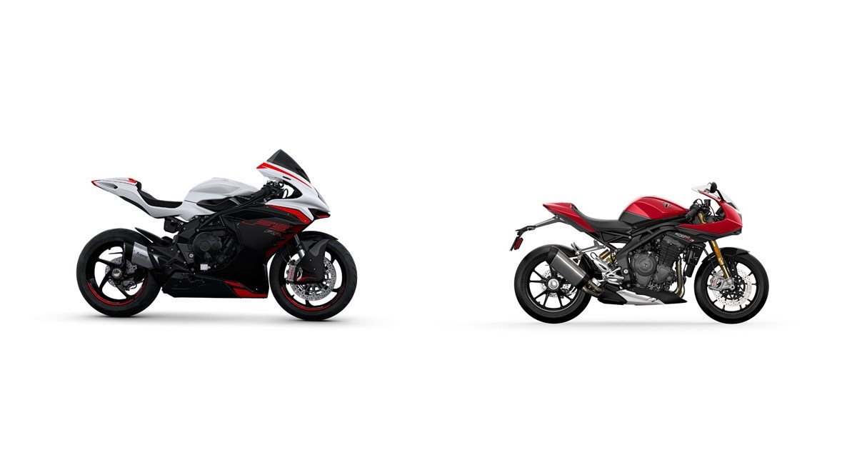 MV Agusta F3 RR 2023 vs Triumph Speed Triple 1200 RR 2023