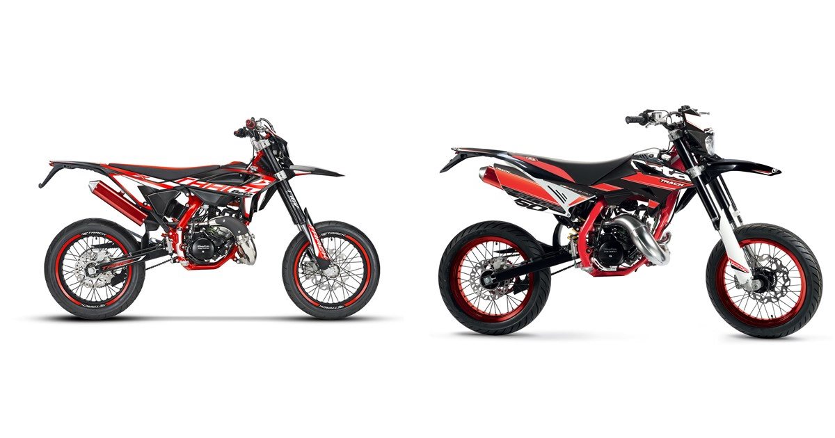 Motorrad Vergleich Beta RR 50 Motard Track 2024 vs. Beta RR 50 Motard ...
