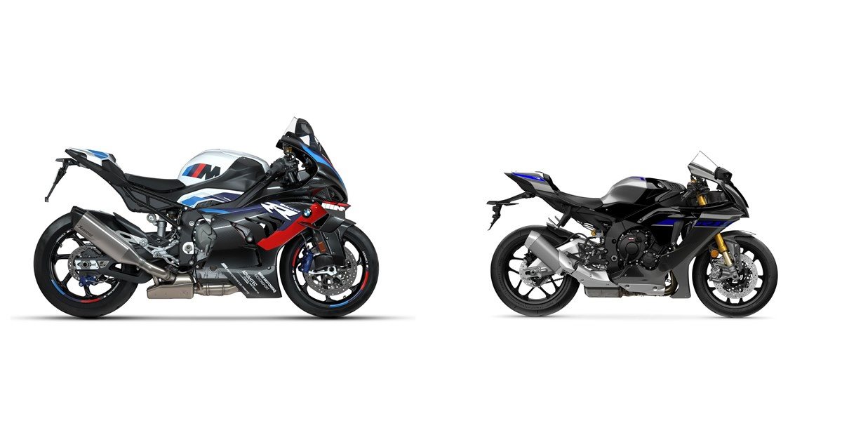 Confronto tra moto BMW M 1000 RR 2023 VS. Yamaha R1M 2024