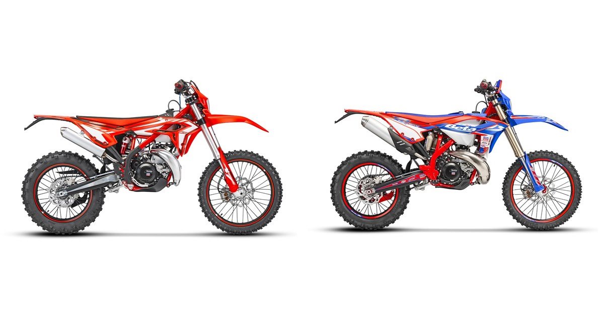 Motorrad Vergleich Beta Xtrainer 300 2024 vs. Beta RR Racing 2T 300 2024
