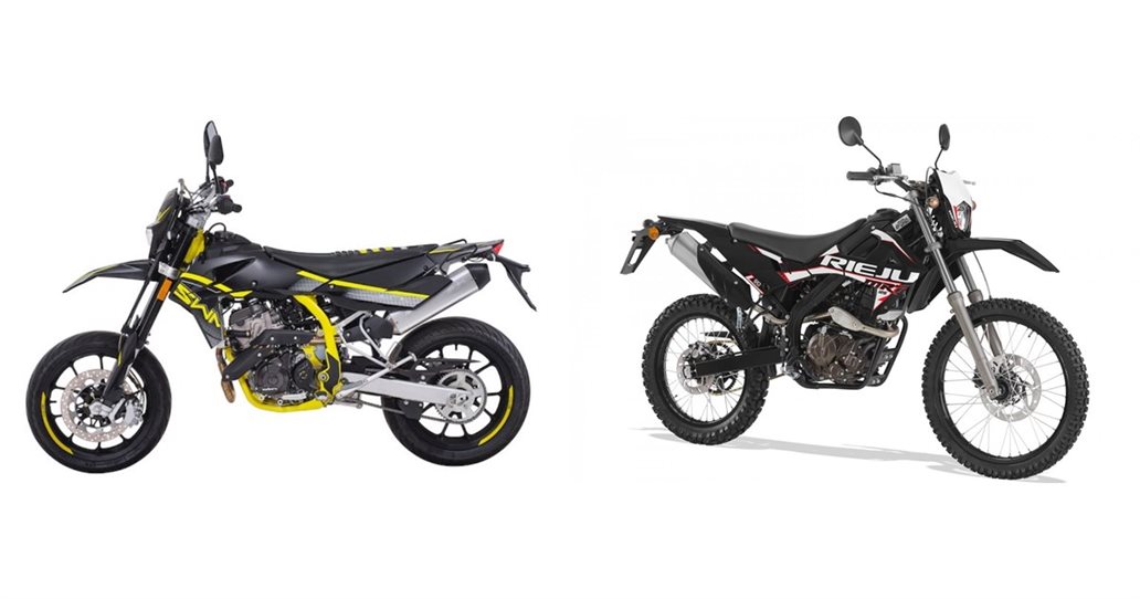 SWM SM 125 R 2022 vs Rieju MRT 125 LC 2024