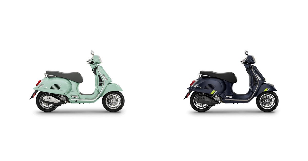 Motorrad Vergleich Vespa GTS 300 2024 vs. Vespa GTS 300 Super Tech 2024