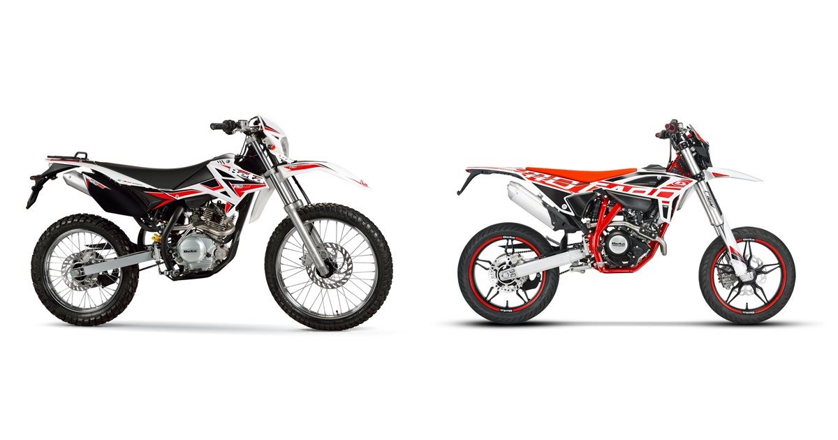 Motorrad Vergleich Beta RE 125 4T 2014 vs. Beta RR 125 LC Motard 2021