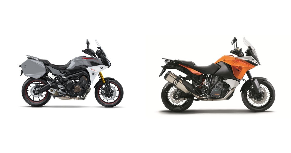 Motorrad Vergleich Yamaha Tracer 900 GT 2018 vs. KTM 1190 Adventure 2015