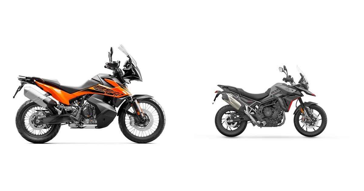 KTM 890 Adventure 2021 vs Triumph Tiger 900 GT Pro 2024