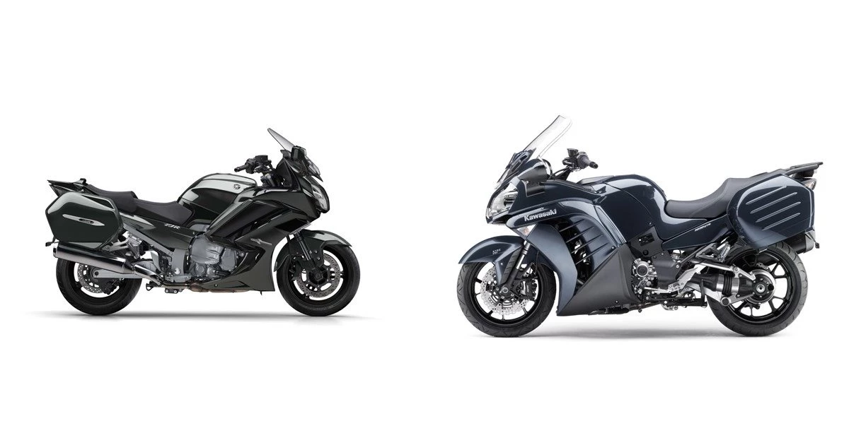 Motorrad Vergleich Yamaha FJR1300AE 2019 vs. Kawasaki GTR 1400 2016