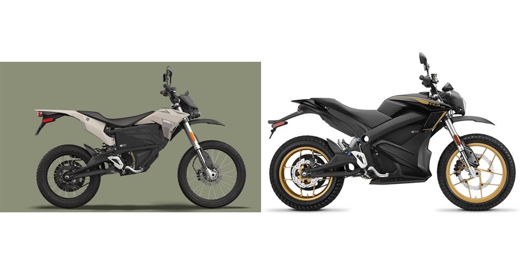 Motorrad Vergleich Zero FX 2022 vs. Zero DSR 2020