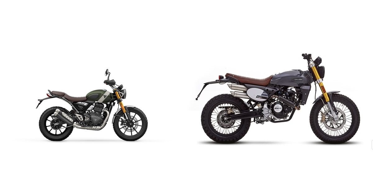 Triumph Scrambler 400 X 2024 vs Fantic Caballero Deluxe 125 2024