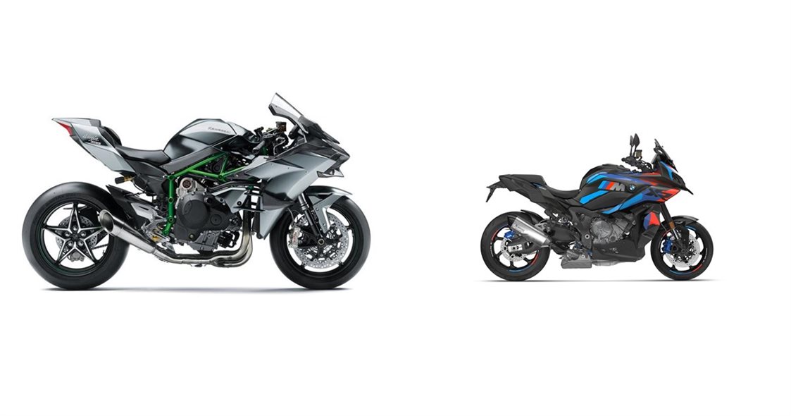 Kawasaki Ninja H2R 2023 vs BMW M 1000 XR 2024