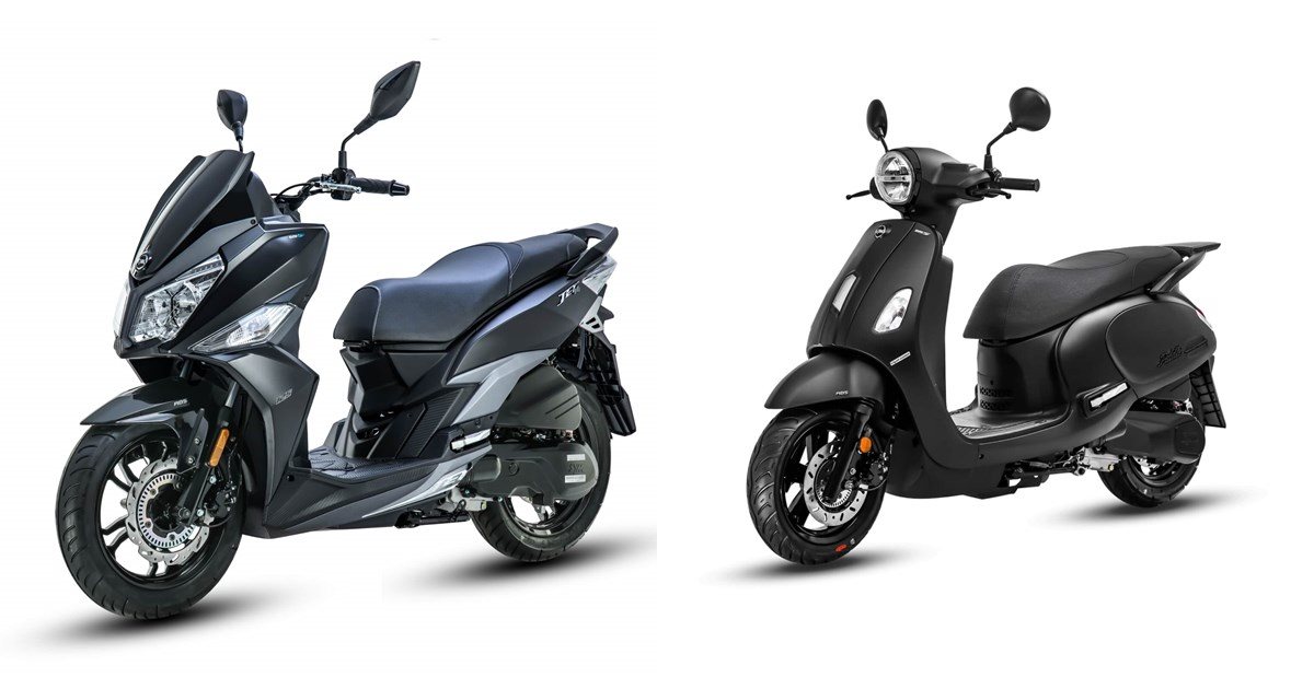 Sym Jet 14 125 2024 vs Sym Fiddle 125 ABS E5 2024