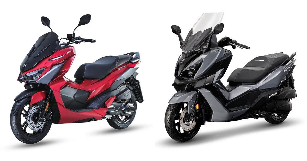 Sym Jet X 125 2023 vs Sym Cruisym 125 2023