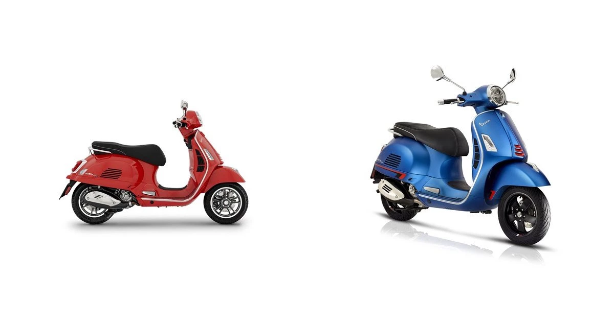 Comparaison des motos Vespa GTS 300 Super 2024 VS. Vespa GTS 300 hpe Super Sport 2019