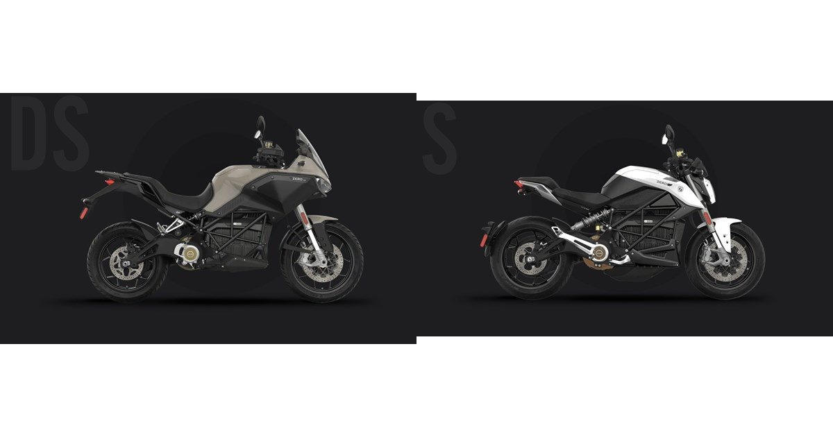 Motorrad Vergleich Zero DS 2024 vs. Zero S 2024