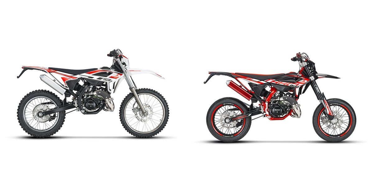 Beta RR 2T 50 2024 vs Beta RR 50 Motard Track 2024
