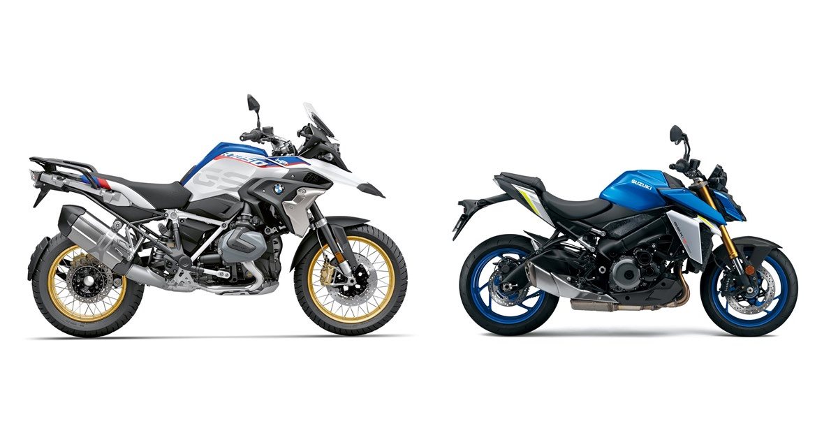 BMW R 1250 GS 2022 vs Suzuki GSX-S1000 2023
