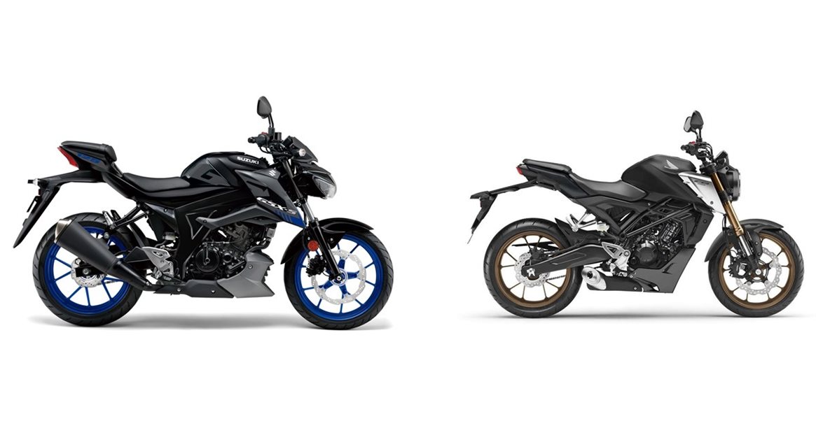 Suzuki GSX-S125 2024 vs Honda CB125R 2024