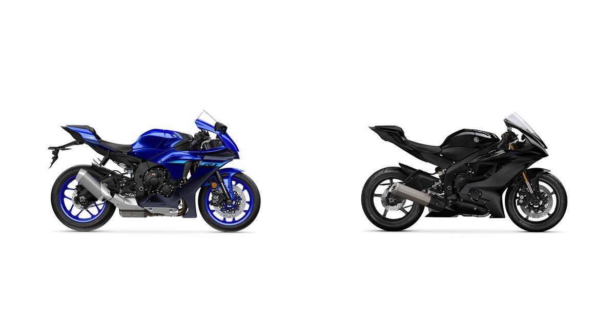 Yamaha R1 2024 vs Yamaha R6 RACE 2024