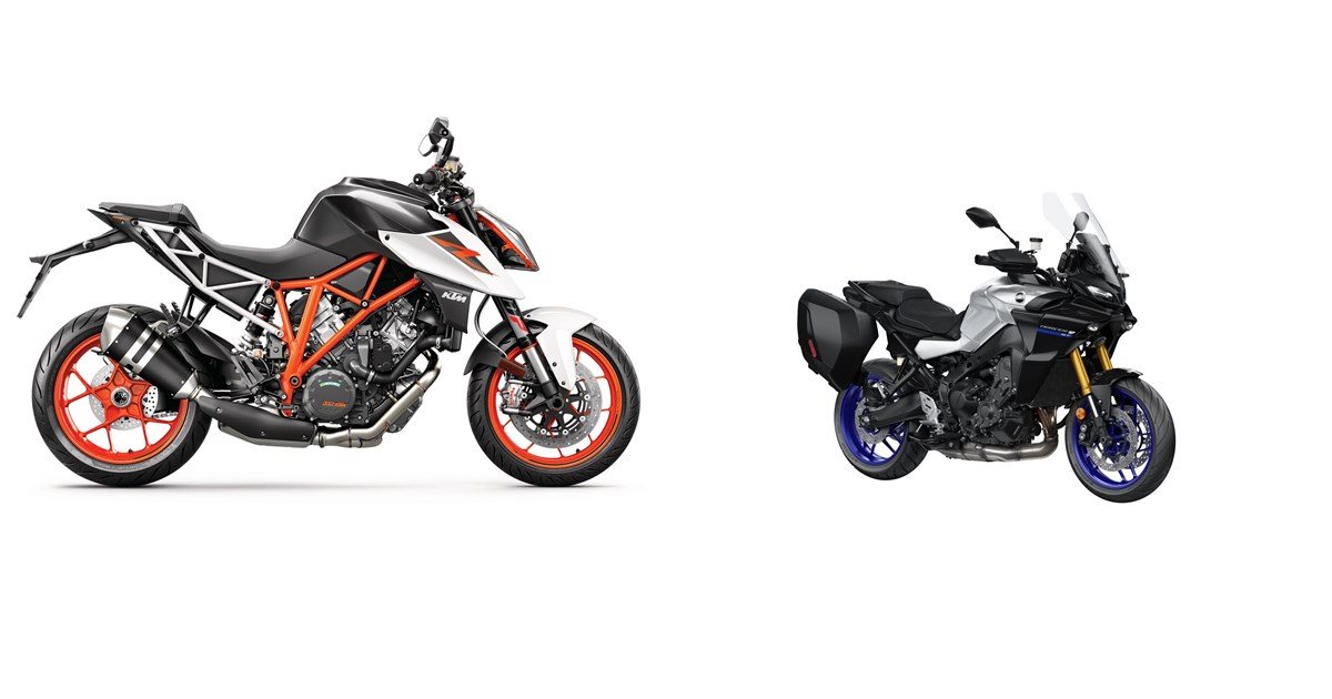 KTM 1290 Super Duke R 2017 vs Yamaha Tracer 9 GT 2021