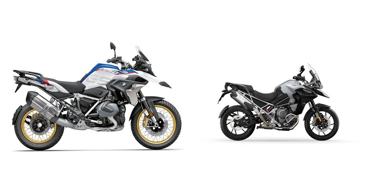 BMW R 1250 GS 2022 vs Triumph Tiger 1200 GT Explorer 2024