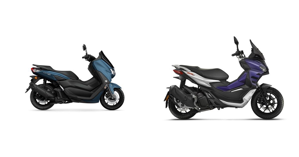 Yamaha NMAX 155 2024 vs Aprilia SR GT 200 2024