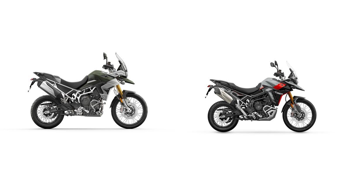 Triumph Tiger 900 Rally Pro 2021 vs Triumph Tiger 900 Rally Pro 2024