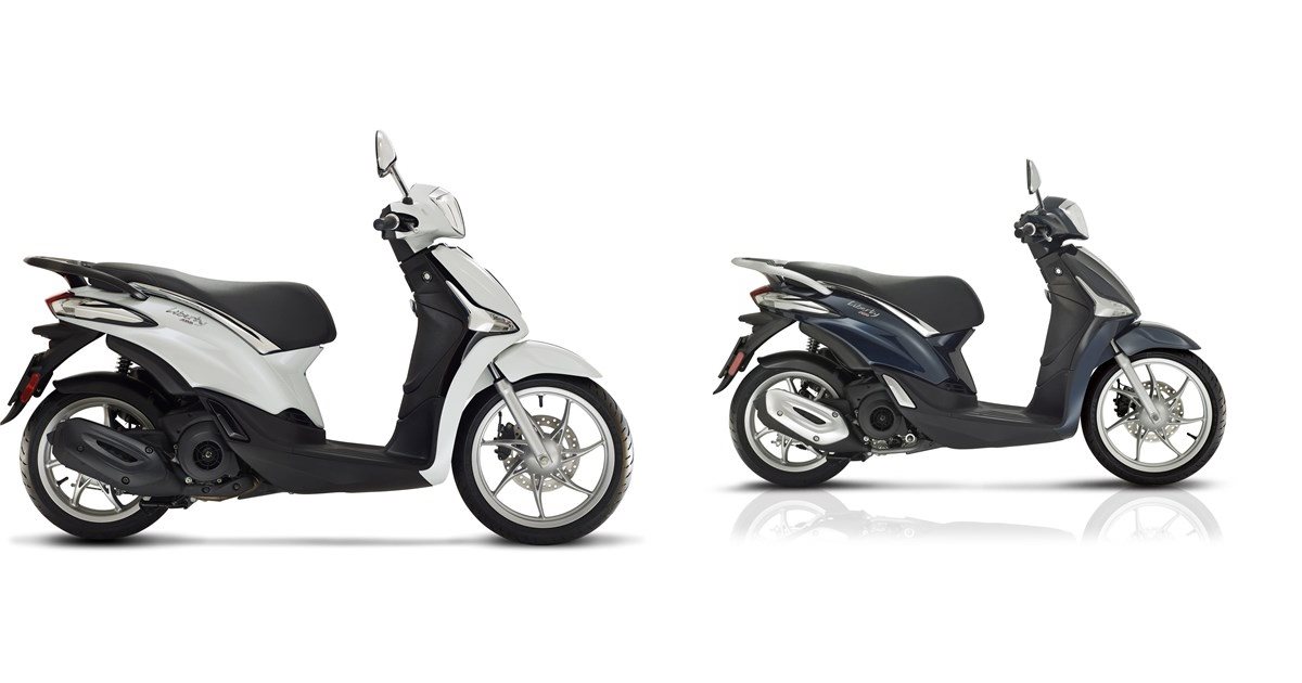 Motorrad Vergleich Piaggio Liberty 125 2024 vs. Piaggio New Liberty 125ie ABS 2018