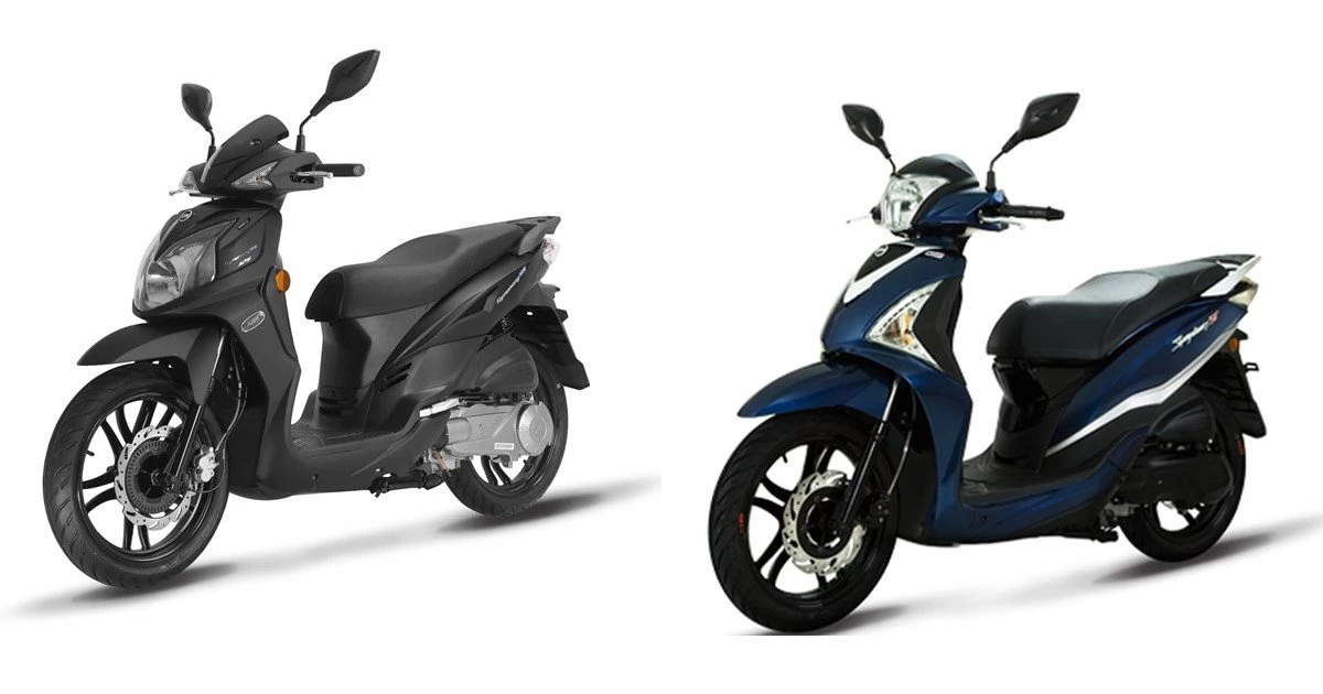 Motorrad Vergleich Sym Symphony SR 125 2024 vs. Sym Symphony ST 125 2022