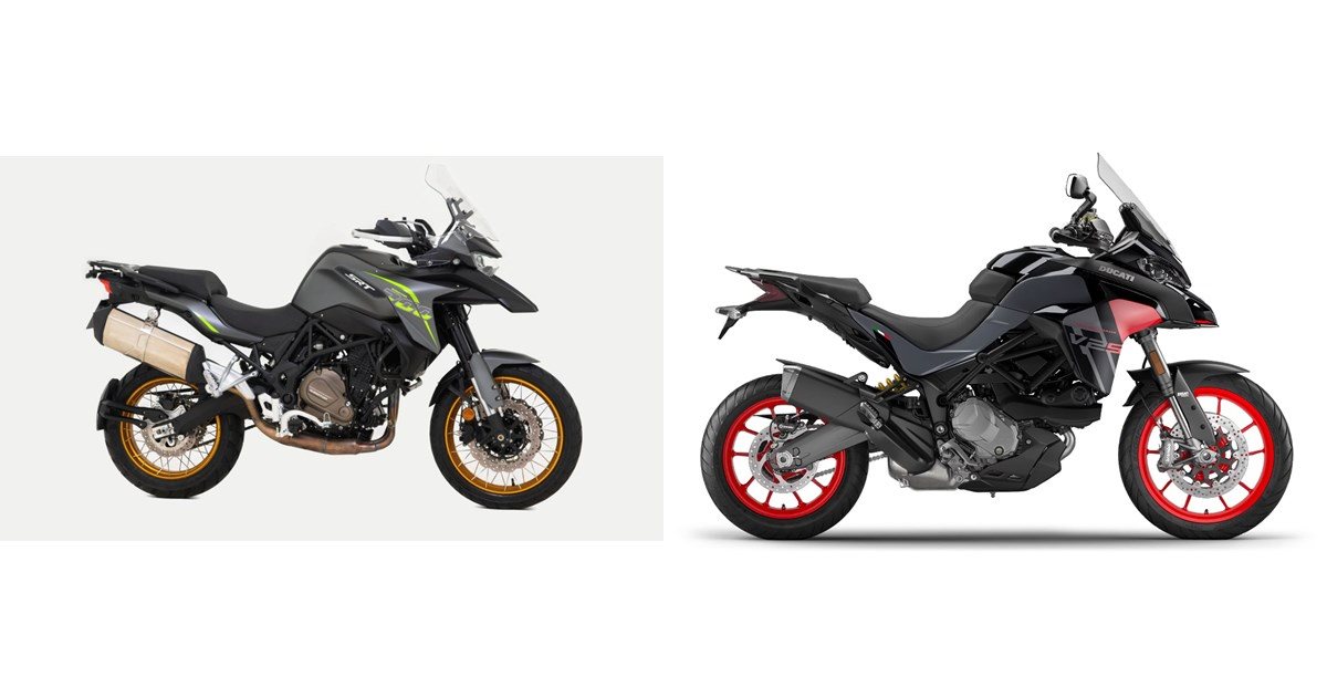 QJ Motor SRT 700 X 2023 vs Ducati Multistrada V2 S 2024