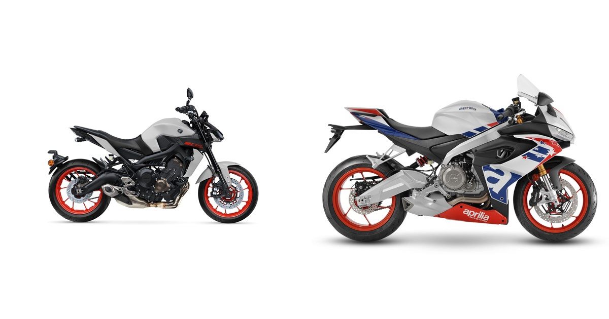 Yamaha MT-09 2020 vs Aprilia RS 660 Limited Edition 2023