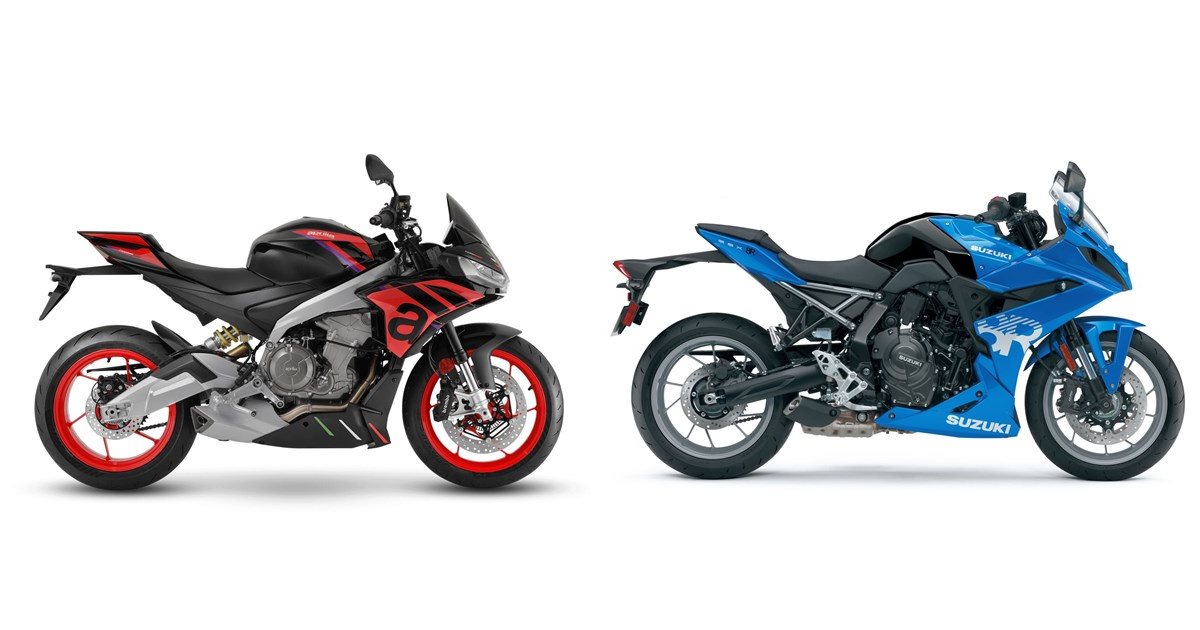 Aprilia Tuono 660 Factory 2024 vs Suzuki GSX-8R 2024