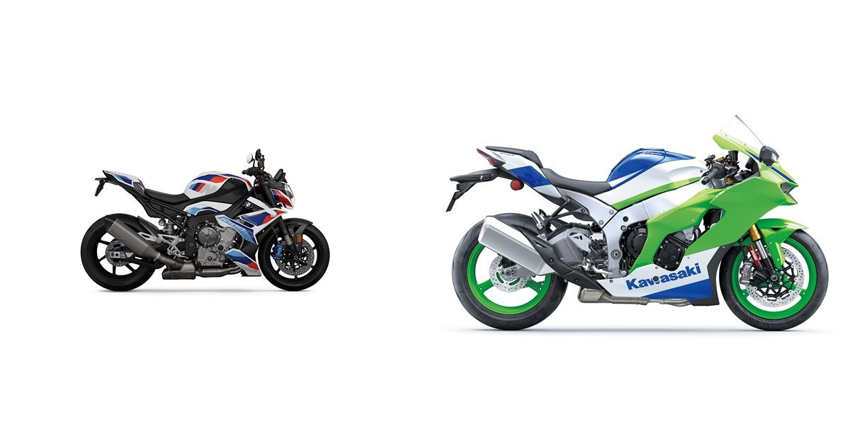 BMW M 1000 R 2023 vs Kawasaki Ninja ZX-10R 40th Anniversary Edition 2024