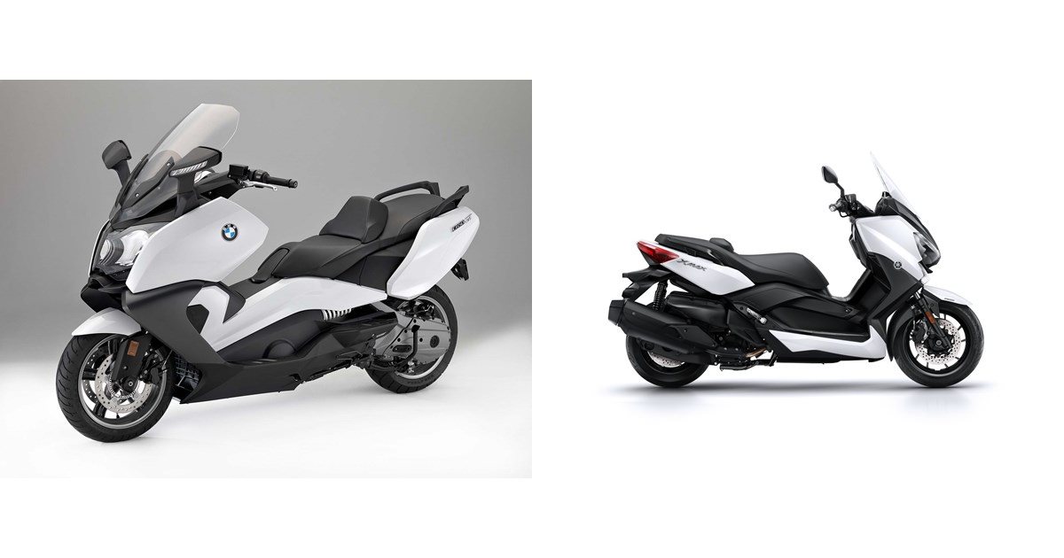 Motorrad Vergleich BMW C 650 GT 2016 vs. Yamaha XMAX 400 2018