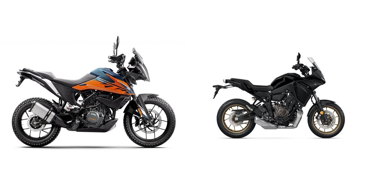 KTM 390 Adventure 2023 vs Yamaha Tracer 7 2023