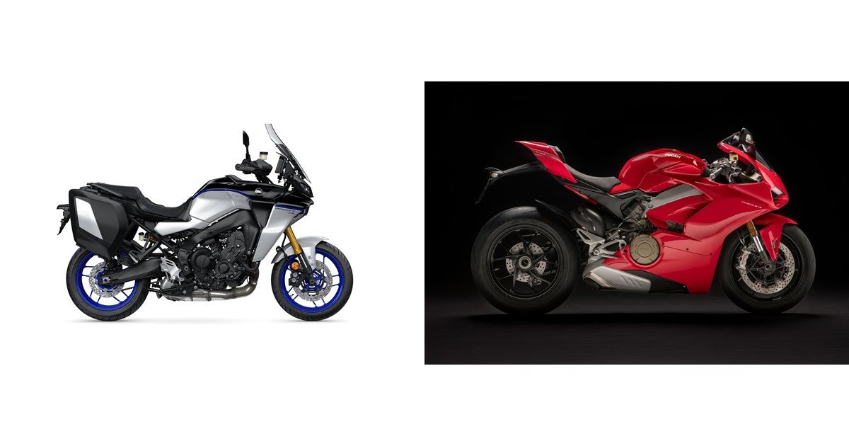 Yamaha Tracer 9 GT+ 2023 vs Ducati Panigale V4 2019