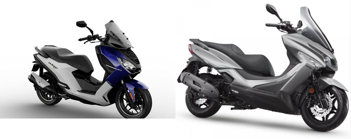 Motorrad Vergleich Peugeot Pulsion 125 RS 2021 vs. Kymco X-Town 125i ...