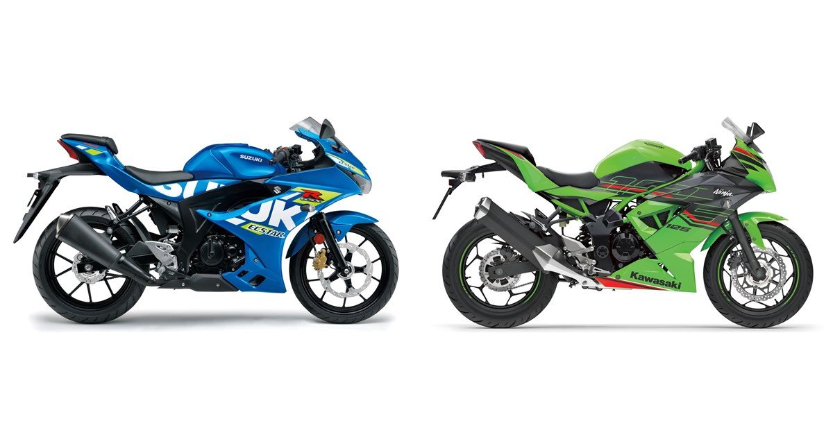 Suzuki GSX-R 125 2024 vs Kawasaki Ninja 125 2024