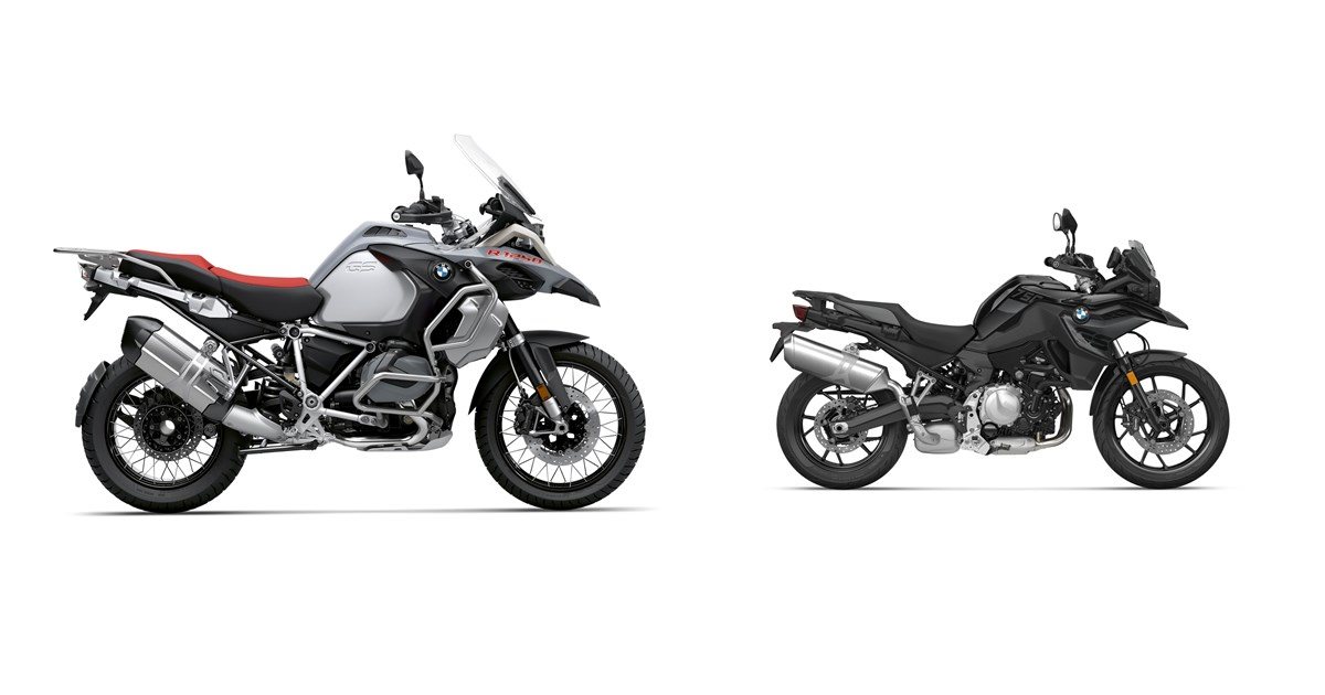 Motorrad Vergleich BMW R 1250 GS Adventure 2019 vs. BMW F 750 GS 2022