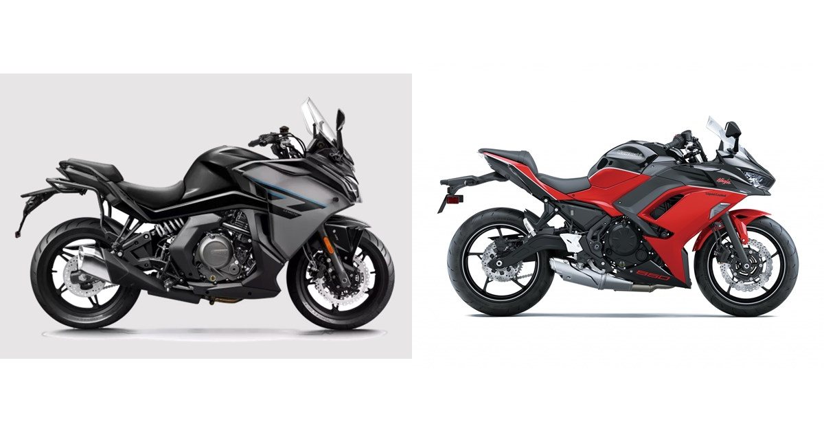 CFMOTO 650GT 2023 vs Kawasaki Ninja 650 40th Anniversary 2024