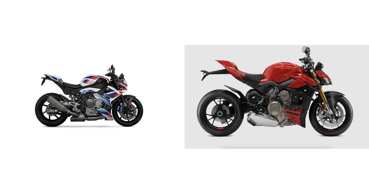 Motorrad Vergleich BMW M 1000 R 2023 vs. Ducati Streetfighter V4 S 2024