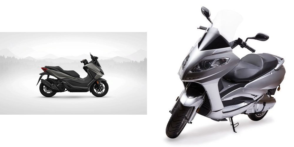 Honda Forza 125 2023 vs Trinity Jupiter 2020