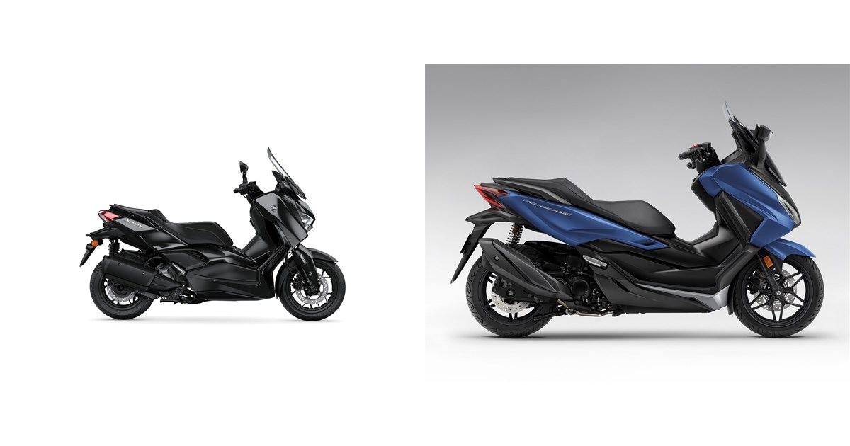 Yamaha XMAX 300 Tech MAX 2024 vs Honda Forza 350 2024