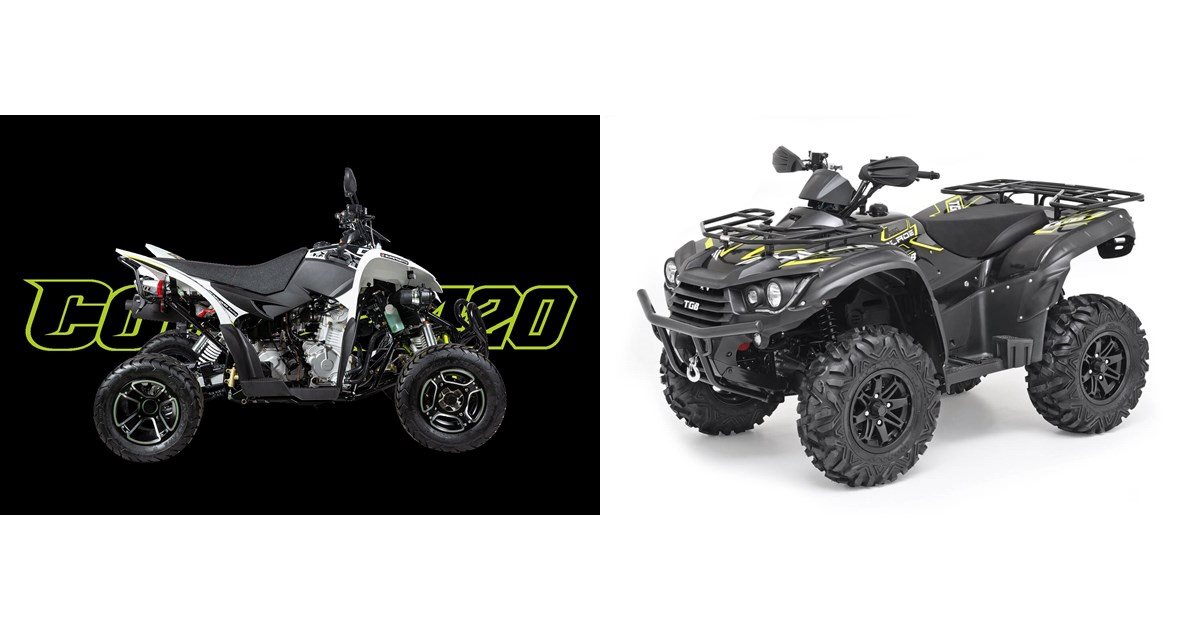 Motorrad Vergleich Aeon Cobra 420 SM 2020 vs. TGB Blade 550 LOF 2021