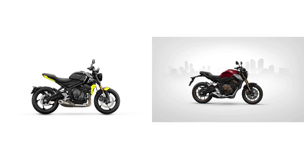 Triumph Trident 660 2024 vs Honda CB650R E-Clutch 2024